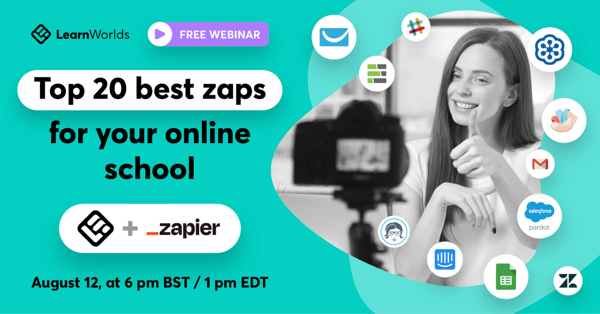 The Most Advanced Zapier Integration for eLearning