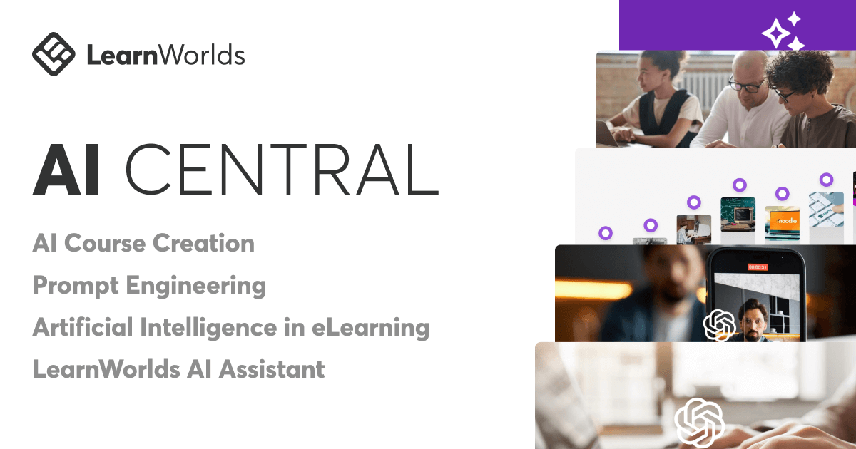 LearnWorlds AI central