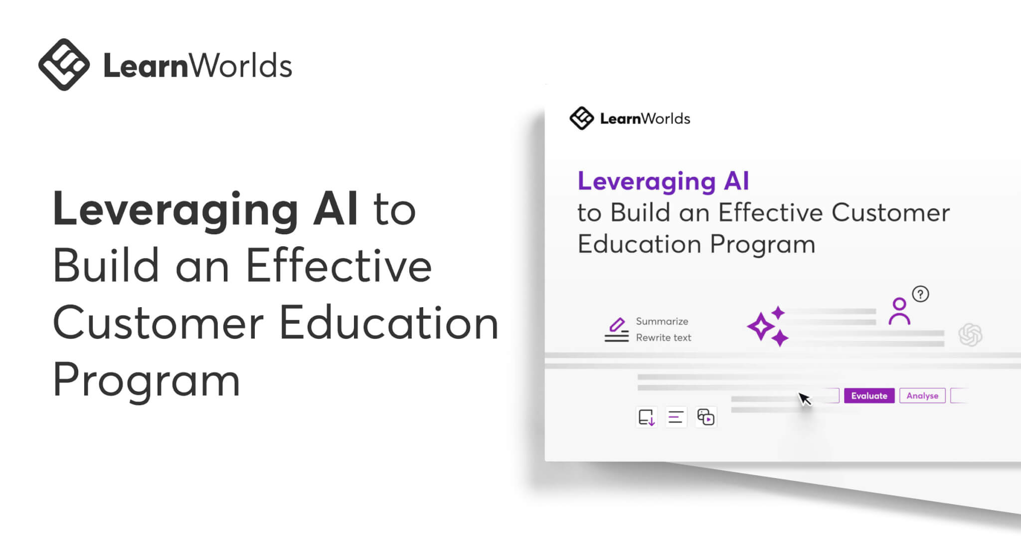 Elevate Your Customer Education Program With AI