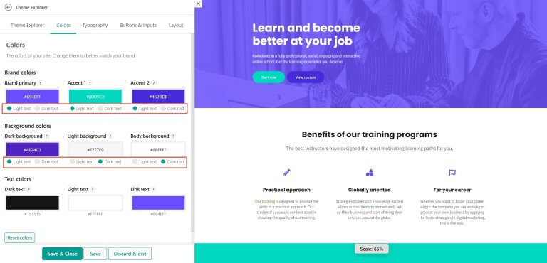 Use an elearning website builder for your elearning site: Templates and ...