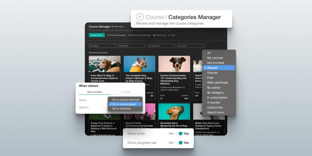 Course Catalog Updates: Streamlined Management, improved Course ...