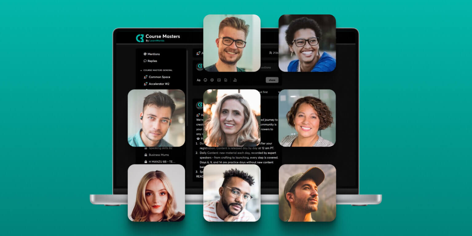 How to Create a Community Website: 5 Easy Steps - LearnWorlds
